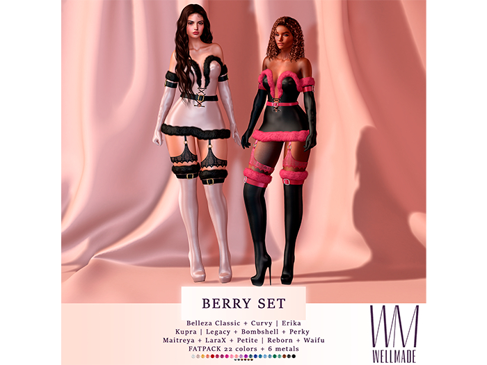 Second Life Marketplace - [WellMade] Berry Set